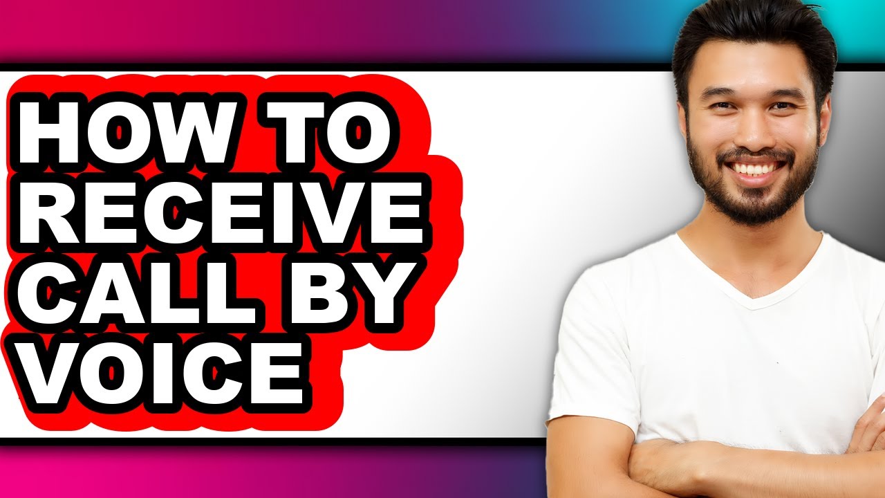 How to Receive Call by Voice - Step by Step - YouTube