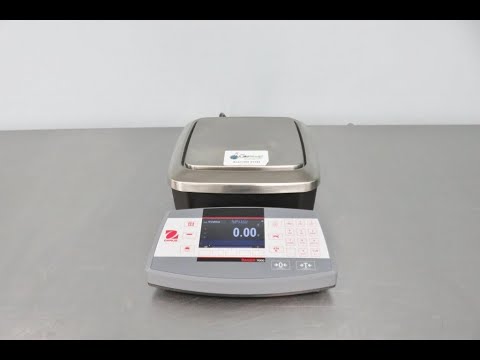 Ohaus Ranger 7000 Scale Video ID 21344 - YouTube