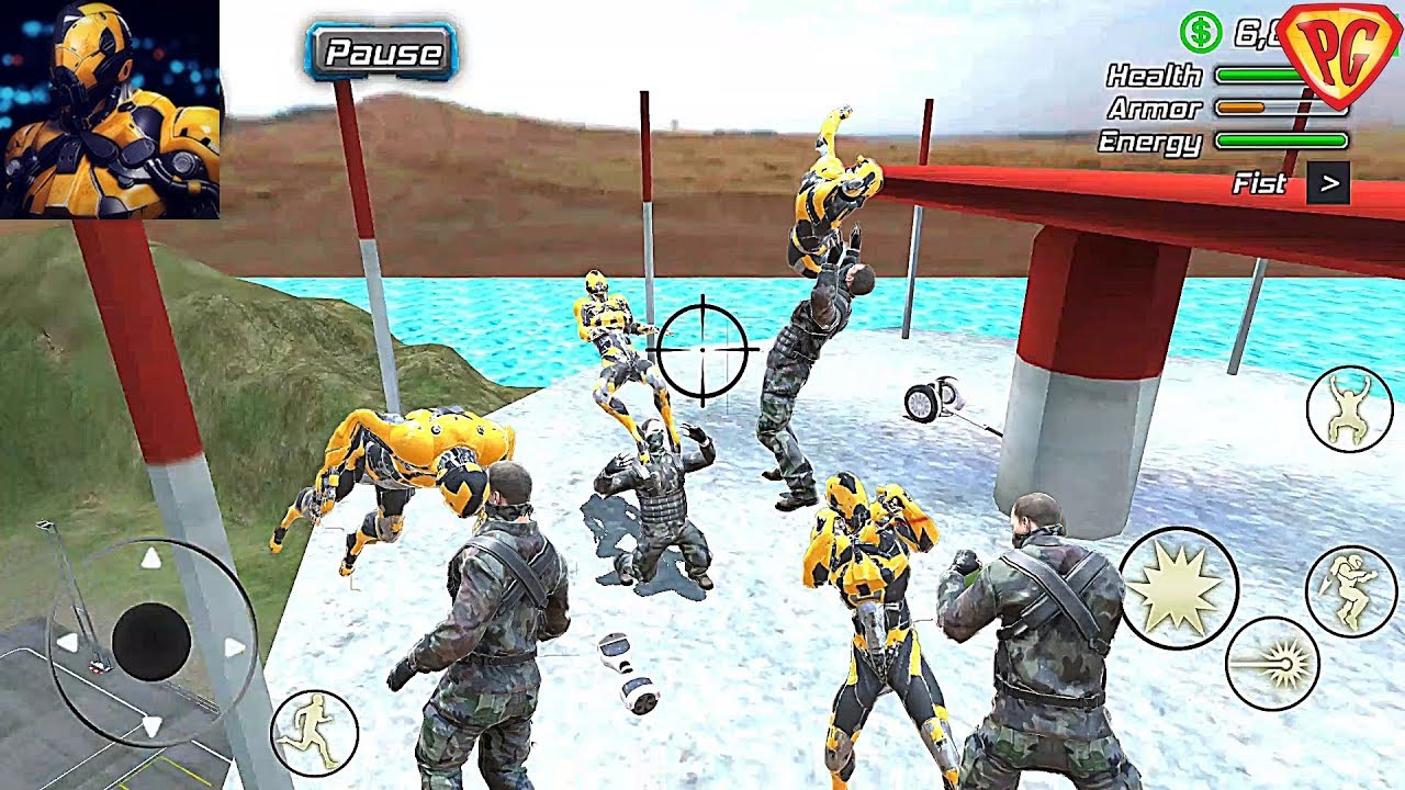 Super Crime Steel War Hero Iron Flying Mech Robot #51 Fight Android ...