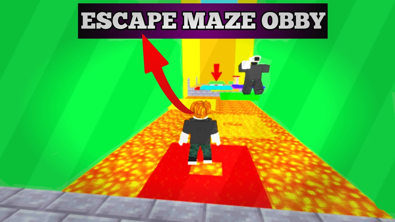 Roblox: I Escape Maze Obby for Admin..... - YouTube