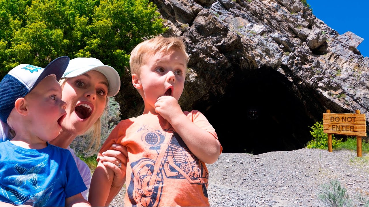 ABANDONED CAVE FAMILY DISCOVERY! - YouTube