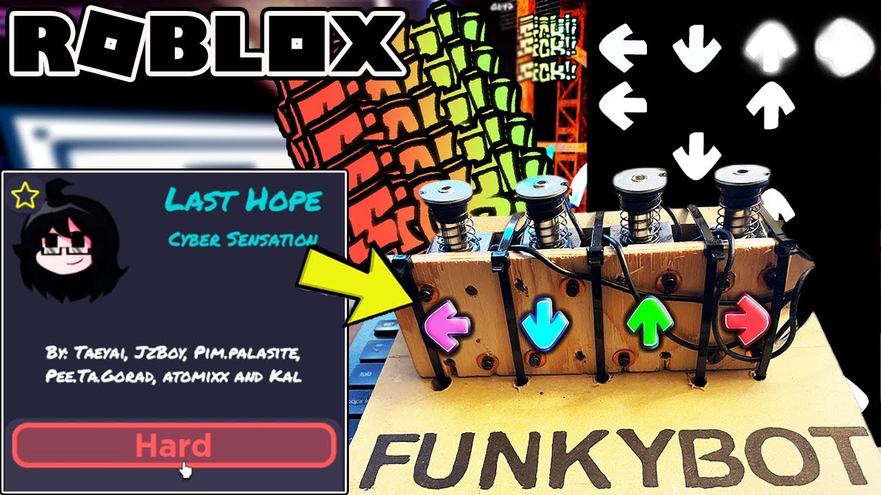 FUNKBOY PLAYS LAST HOPE Vs. Cyber Sensation - Funky Friday (Roblox ...