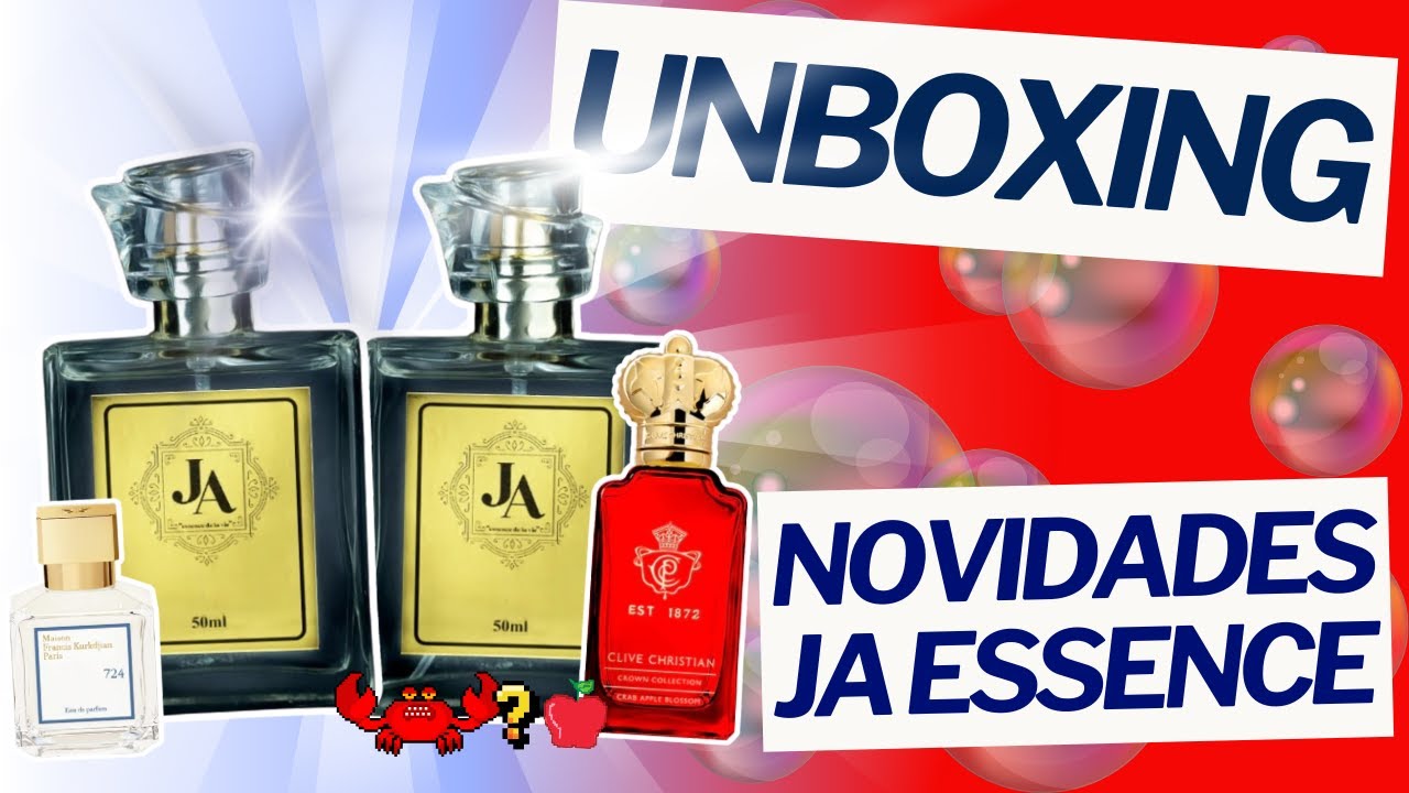 Unboxing - Lançamentos JA Essence - Apple Blossom e Vibrant Soothing # ...