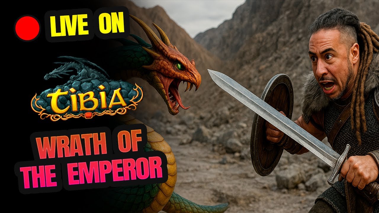 LIVE ON: JOGANDO TIBIA - WRATH OF THE EMPEROR OPERA DANIEL KAS EXITLAG ...
