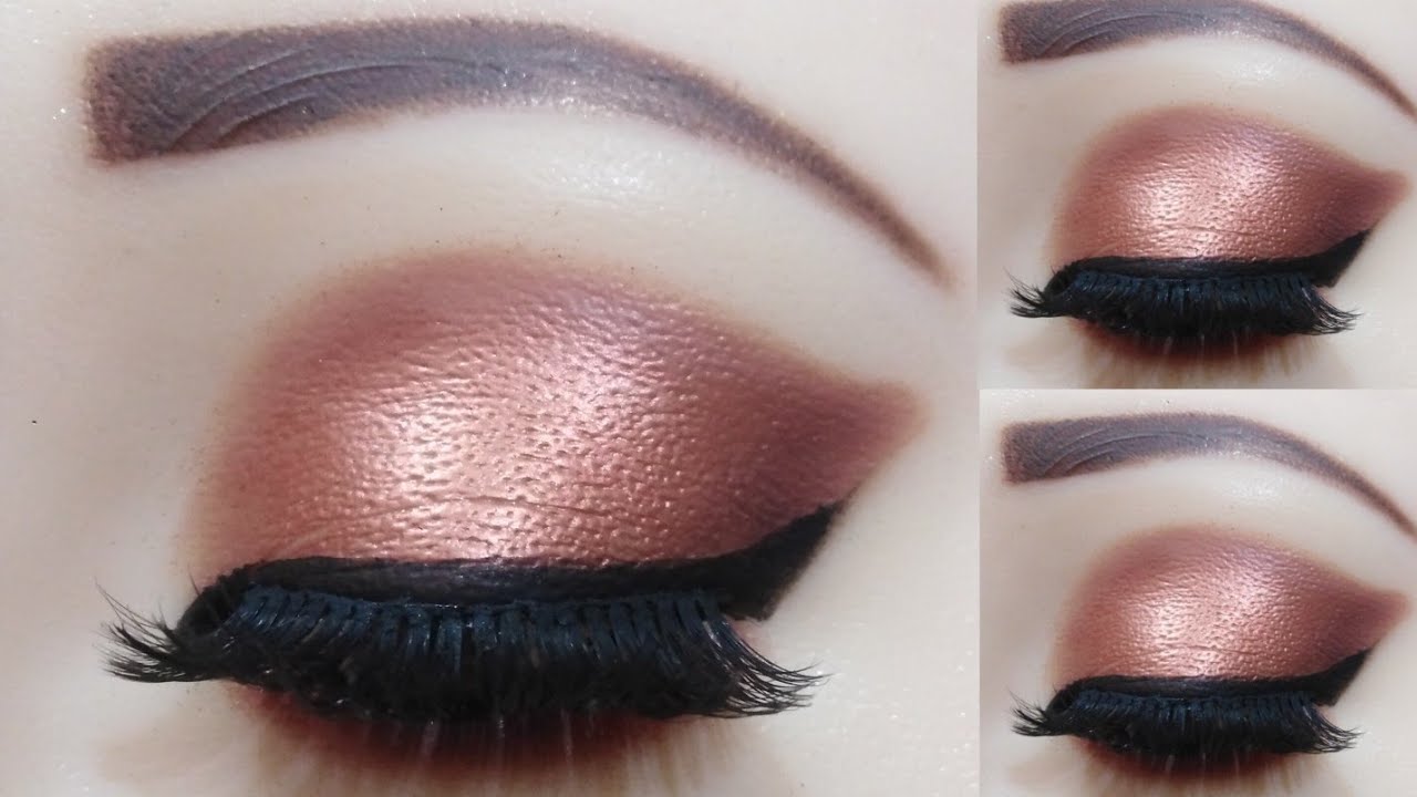 Simple and Easy Eye Makeup Tutorial || Quick Tutorial || Soft glam eye ...