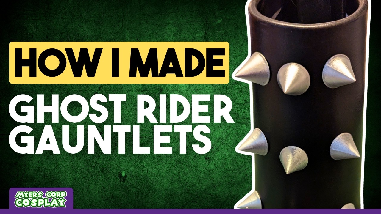 How I Built My Ghost Rider Gauntlets | Cosplay Tutorial - YouTube