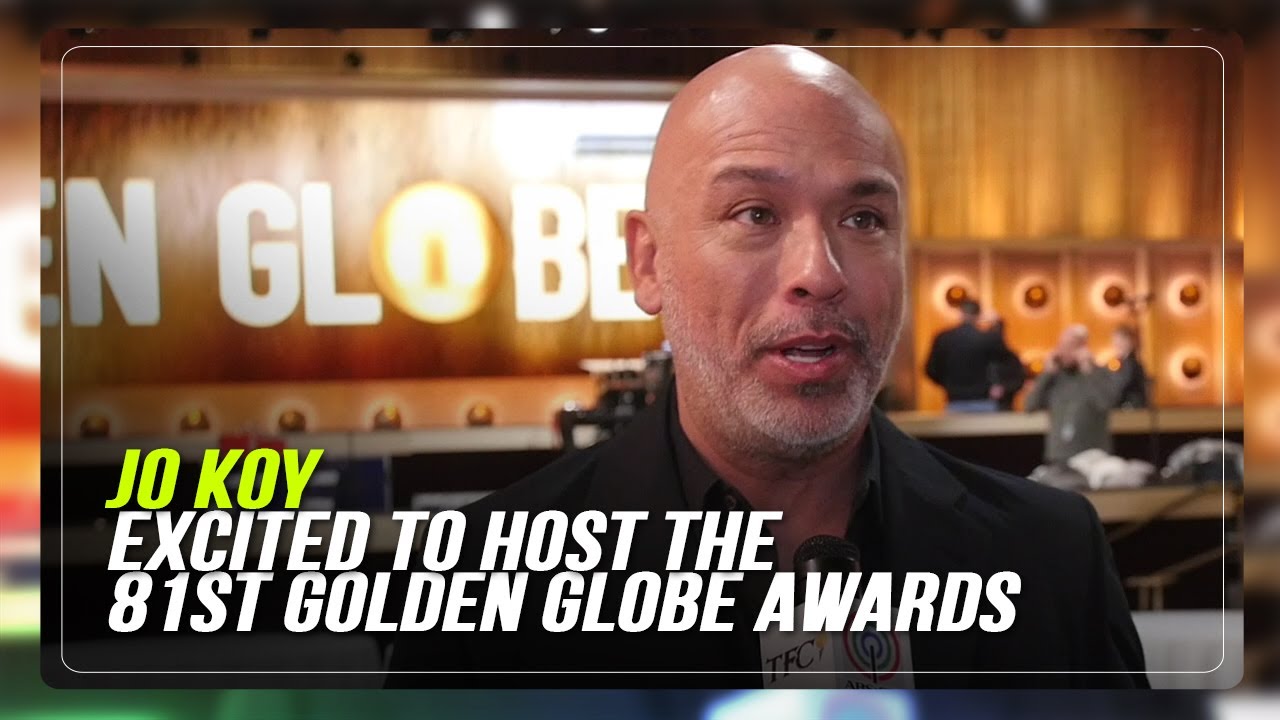 Filipino-American comedian Jo Koy to host the 81st Golden Globe Awards ...