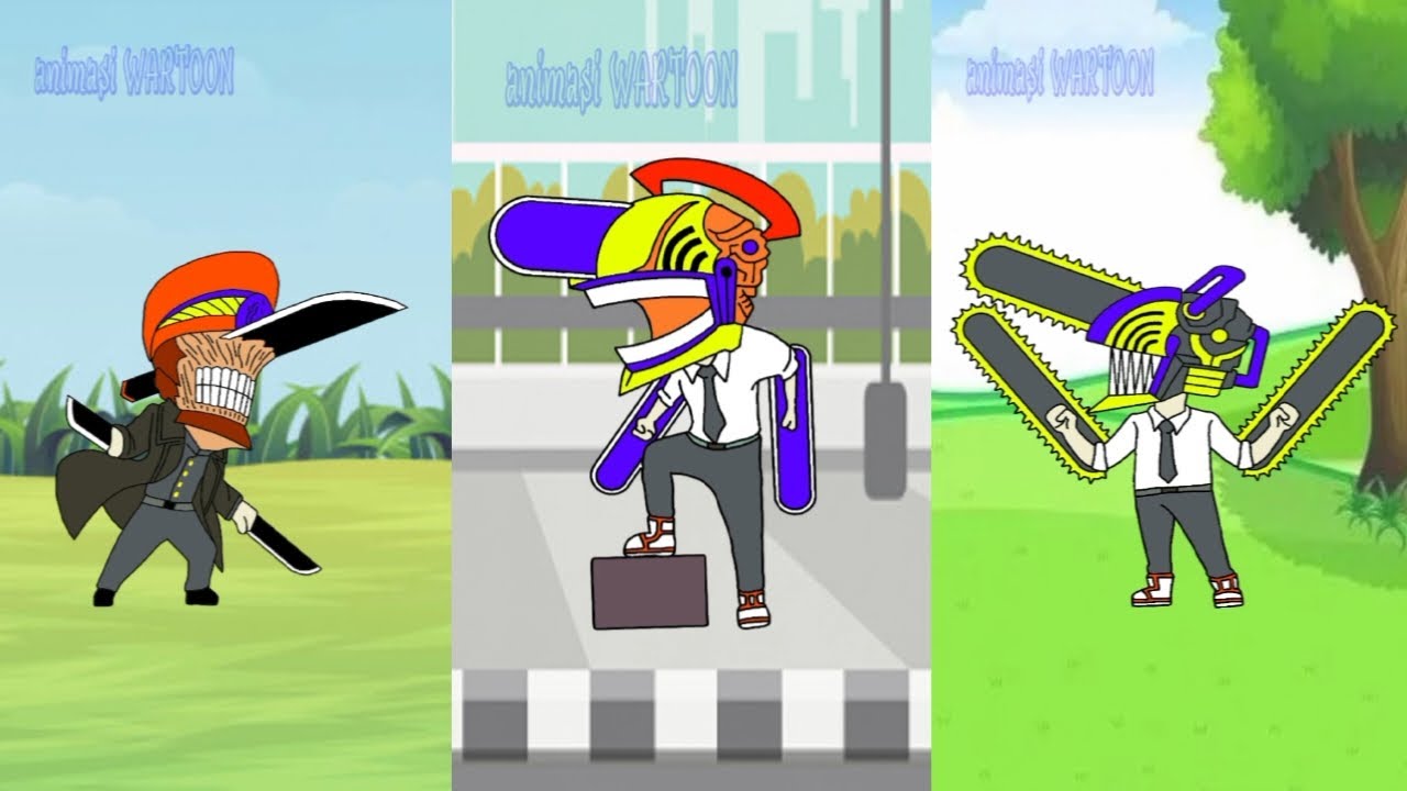 Chainsaw man color compilation - YouTube