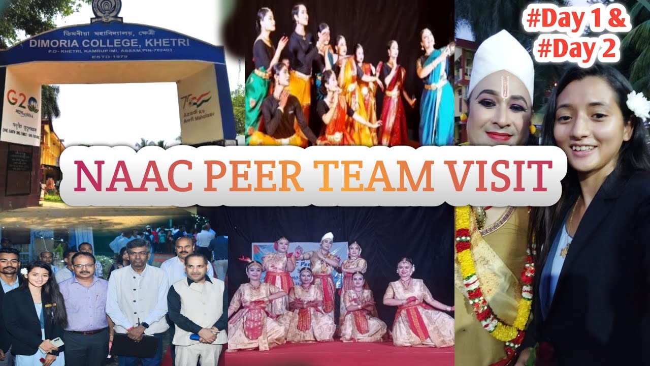 NAAC peer team visit at DCK //naac 2023// NAAC ৰ আদৰণি আৰু বিদায় //# ...