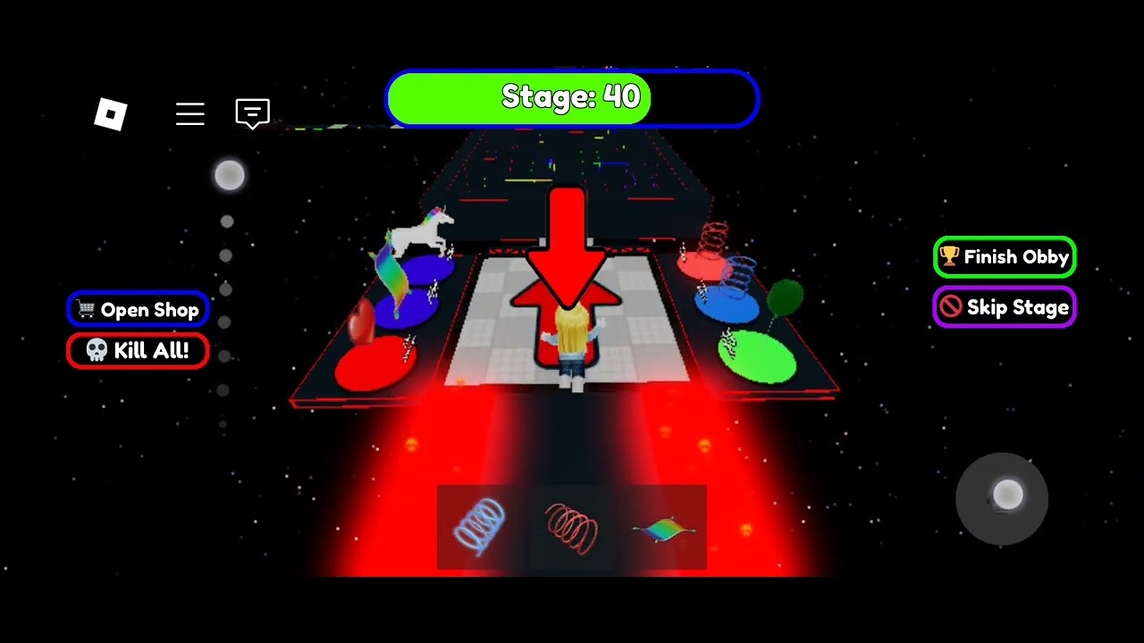 PLAYING ROBLOX: NEON OBBY - YouTube