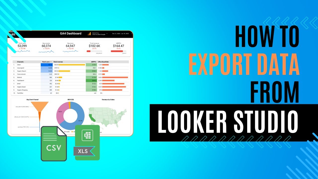 How to Export Data from Looker Studio (Step-by-Step Guide) - YouTube
