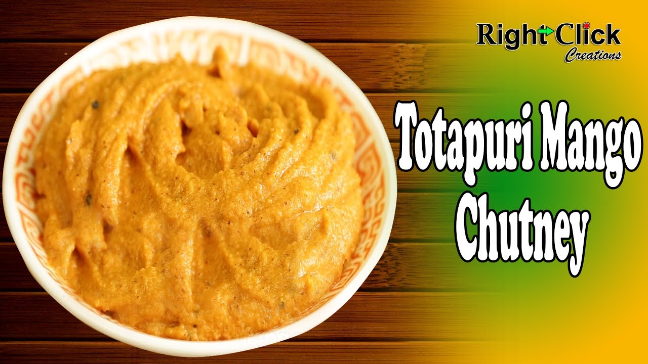 Totapuri Mango Chutney - Very good combination for Rice, Chapati or ...