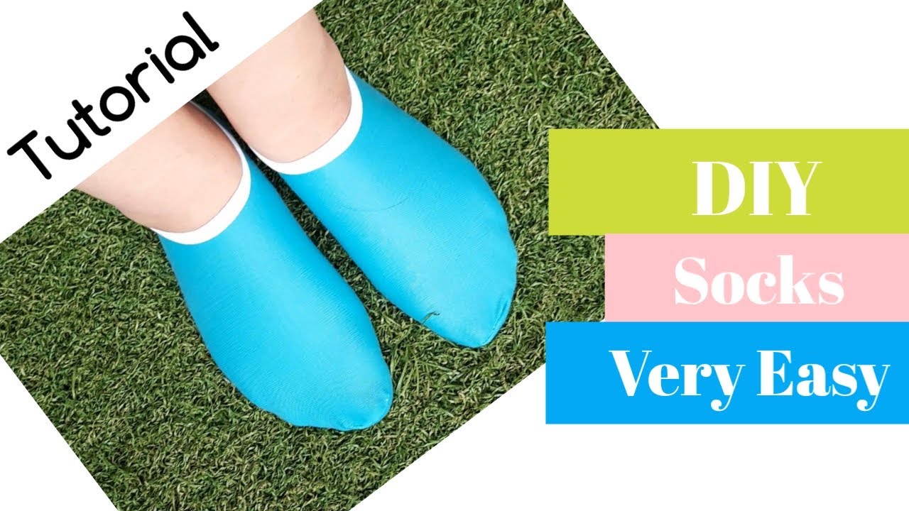 How to make toe socks/shoes out of old cloth/ clothes socks cutting and ...