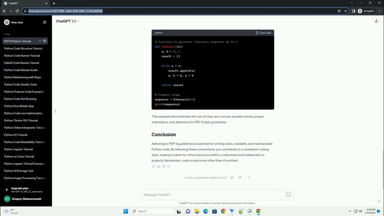 python code style guidelines - YouTube