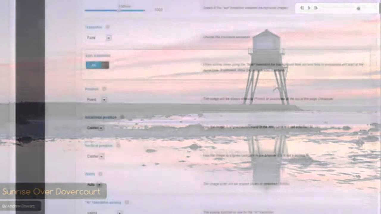 Storm WordPress - Full Screen Background Theme - YouTube