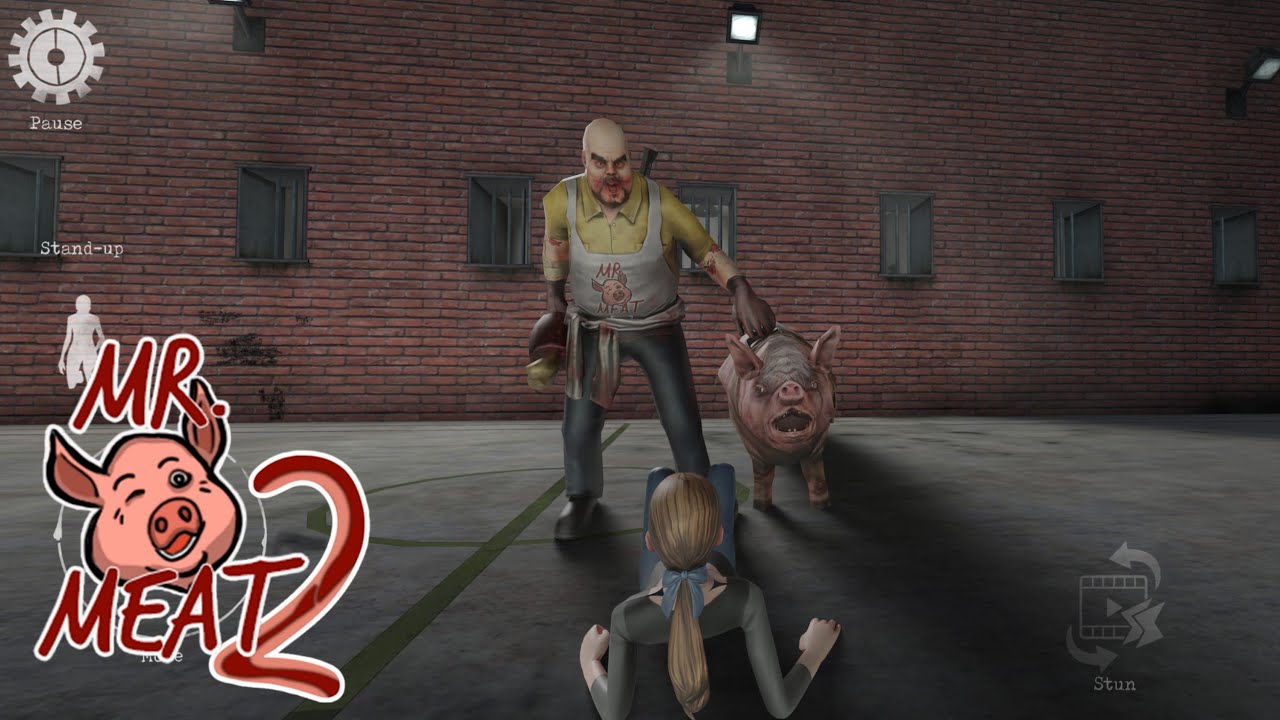 Mr Meat Feeding his Pig with Rebecca - YouTube