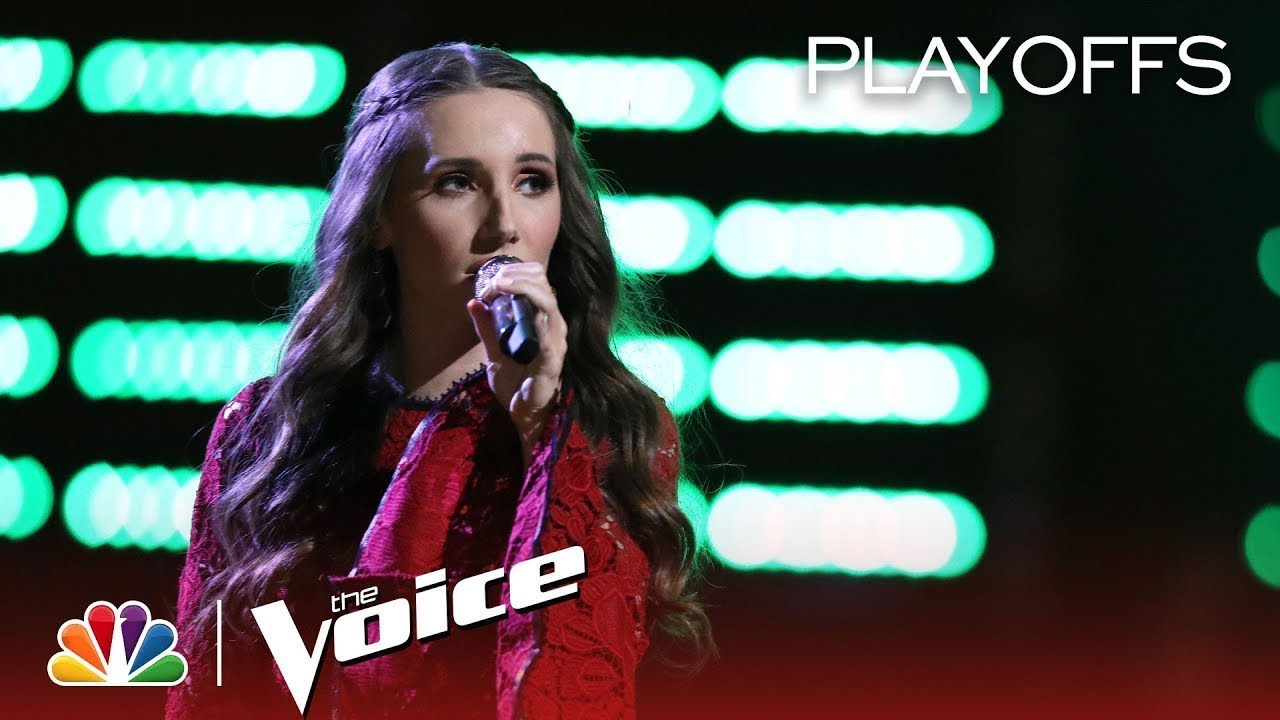 The Voice 2018 Jackie Verna - Live Playoffs: "Once" - YouTube