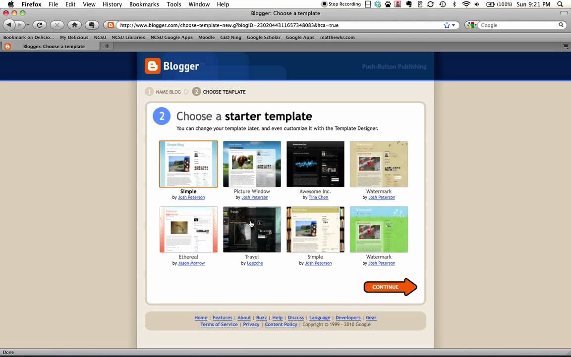 Blogs & Wikis for Teachers - Screencast on Blogger/Wordpress - YouTube