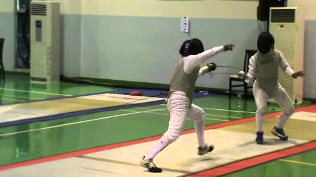 FINAL ANGGAR FLORET PUTRI PORDA JABAR 2014 - YouTube