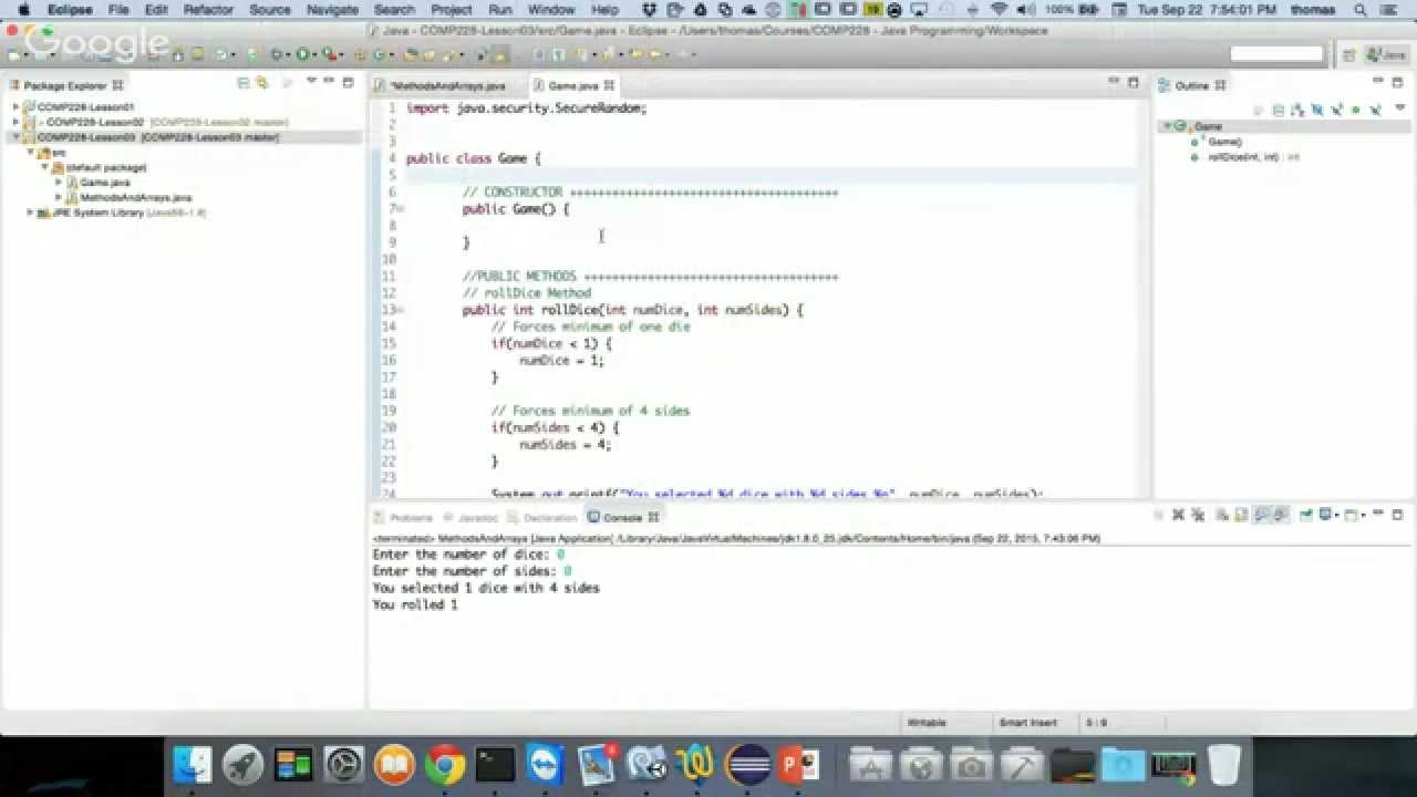 COMP228 - Lesson 3 - Part 5 - YouTube