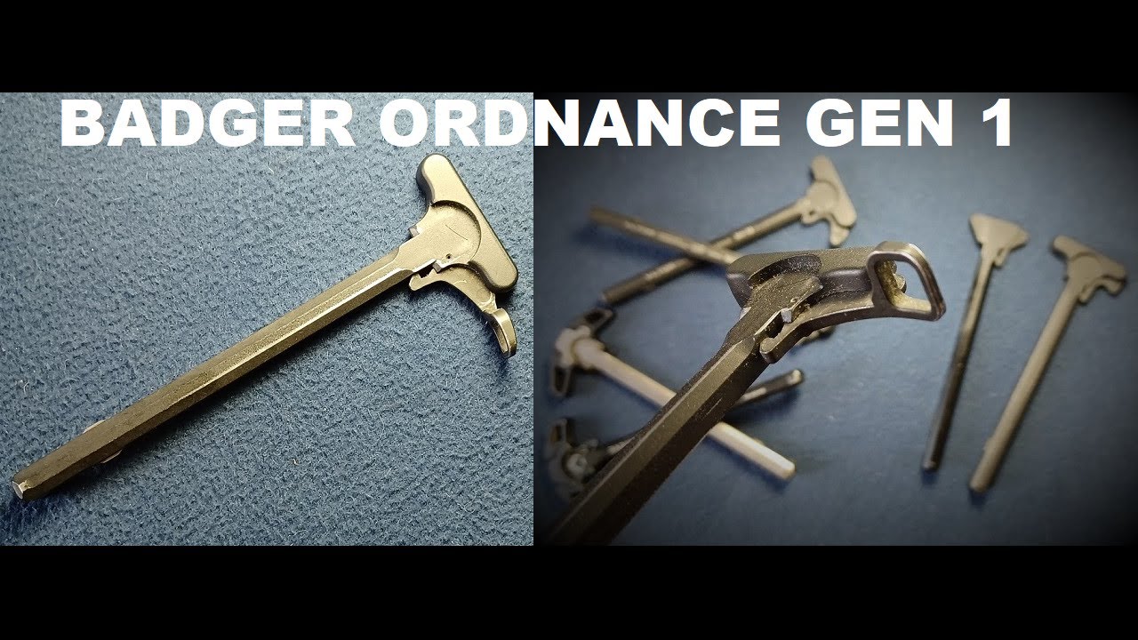 BADGER ORDNANCE TACTICAL LATCH - GEN 1. Charging Handle Replacement ...
