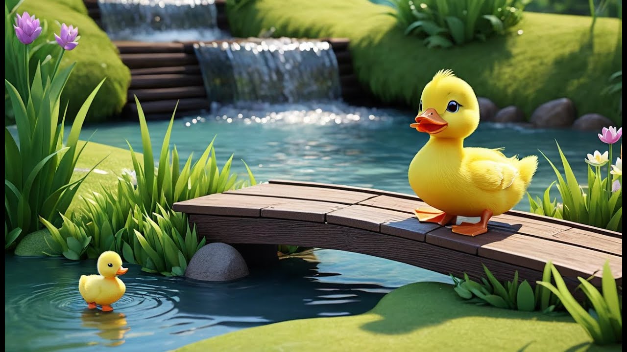 Baby Duck Quack Quack Quack | Fun Animal Song for Kids | Sing, Waddle ...