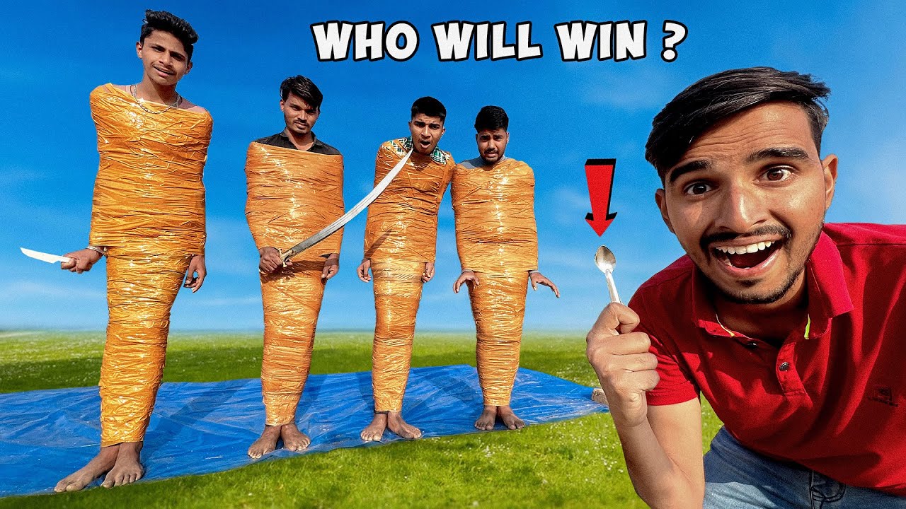 Escape The Unbreakable Tape Challenge 🤯 - YouTube