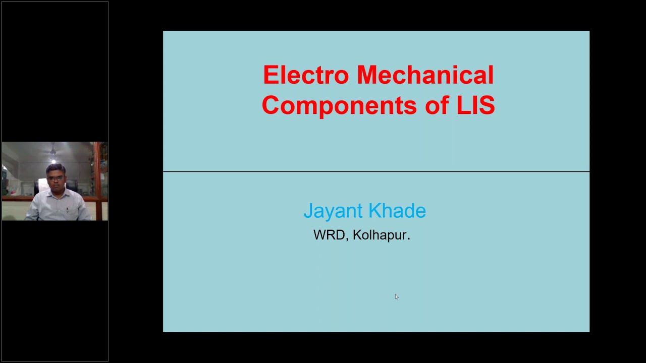 Mechanical & Electrical Components of LIS by Shri Khade EE Mech - YouTube