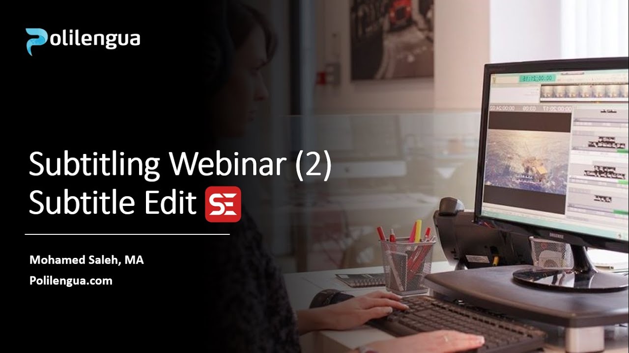 Subtitling using Subtitle Edit - YouTube