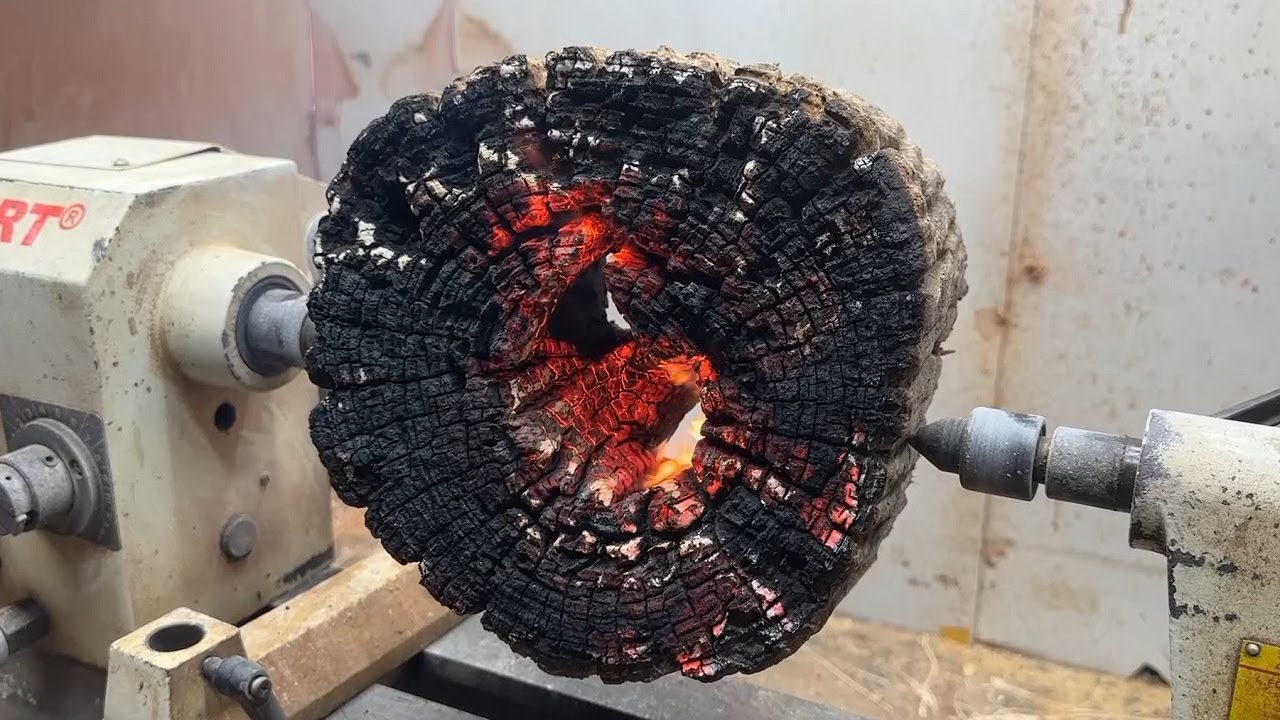 🔥 Crazy Challenge With Fire Wood - Turning Ashes Into Art The Journey ...