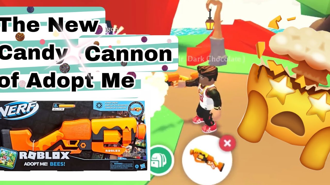 The New Candy Cannon of * Roblox Adopt Me!!! How?!!! 🤯 - YouTube