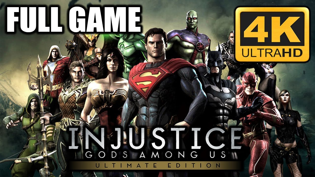 Injustice Gods Among Us (Story Mode) Full Game Walkthrough [PC 4K 60FPS ...