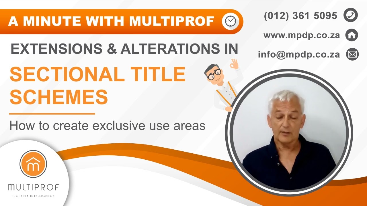 Extensions & Alterations in Sectional Title Schemes: How to identify ...