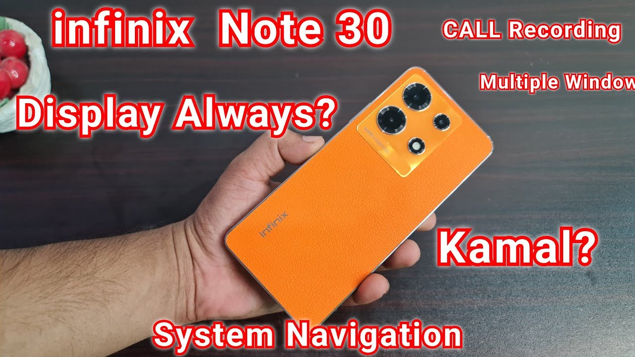Infinix Note 30 Special Features| Display Always? infinix Note 30 Tips ...