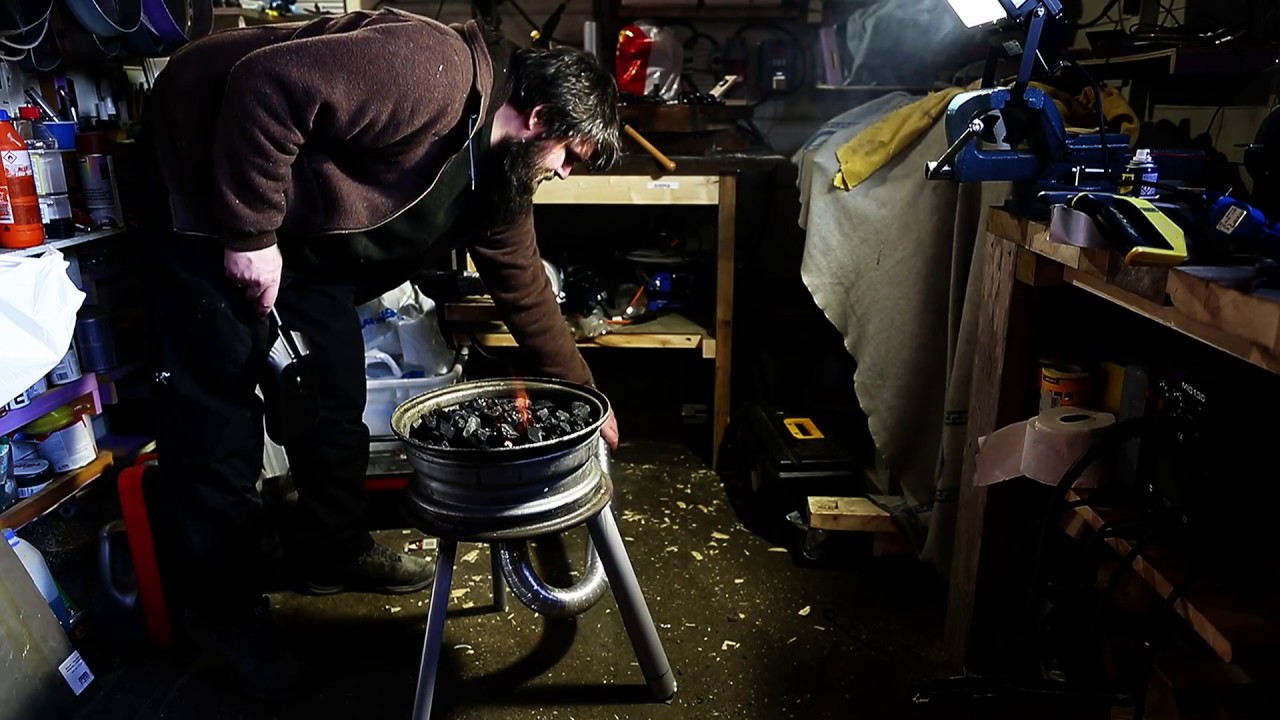 Car Rim Forge DIY - YouTube