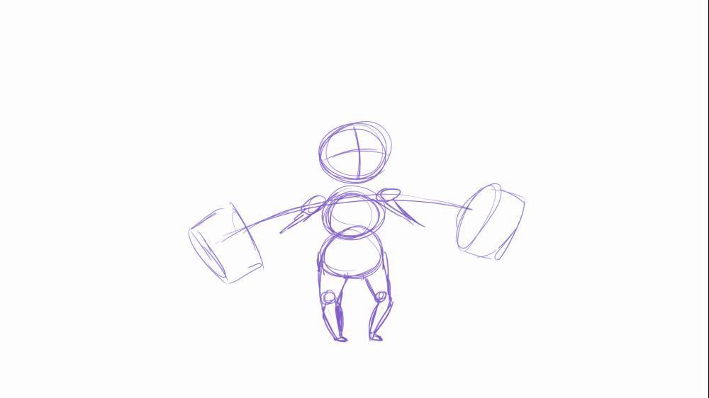 Weightlifter Animation - YouTube