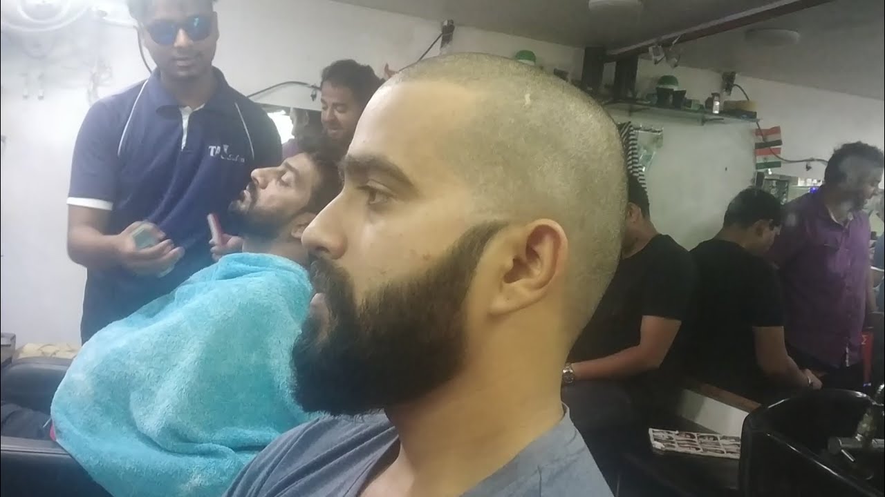 beard style for head shave - YouTube