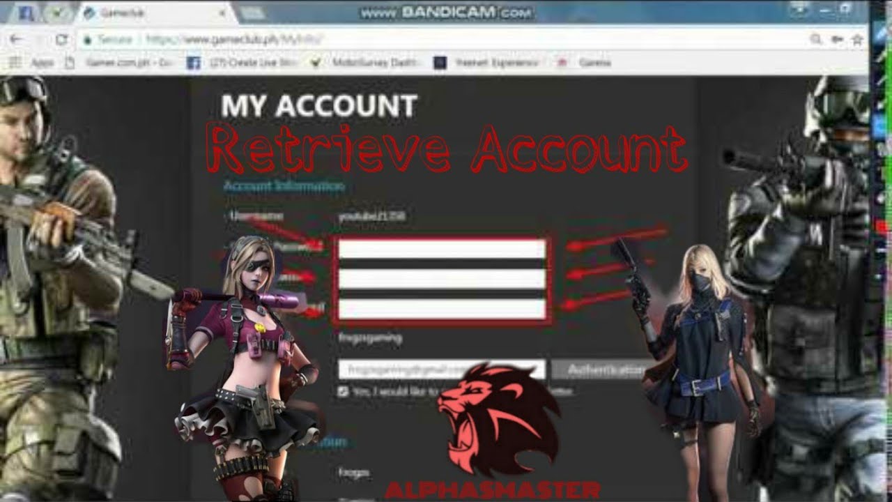 How to Retrieve Hacked or Forget Account in Crossfire 2020!! - YouTube