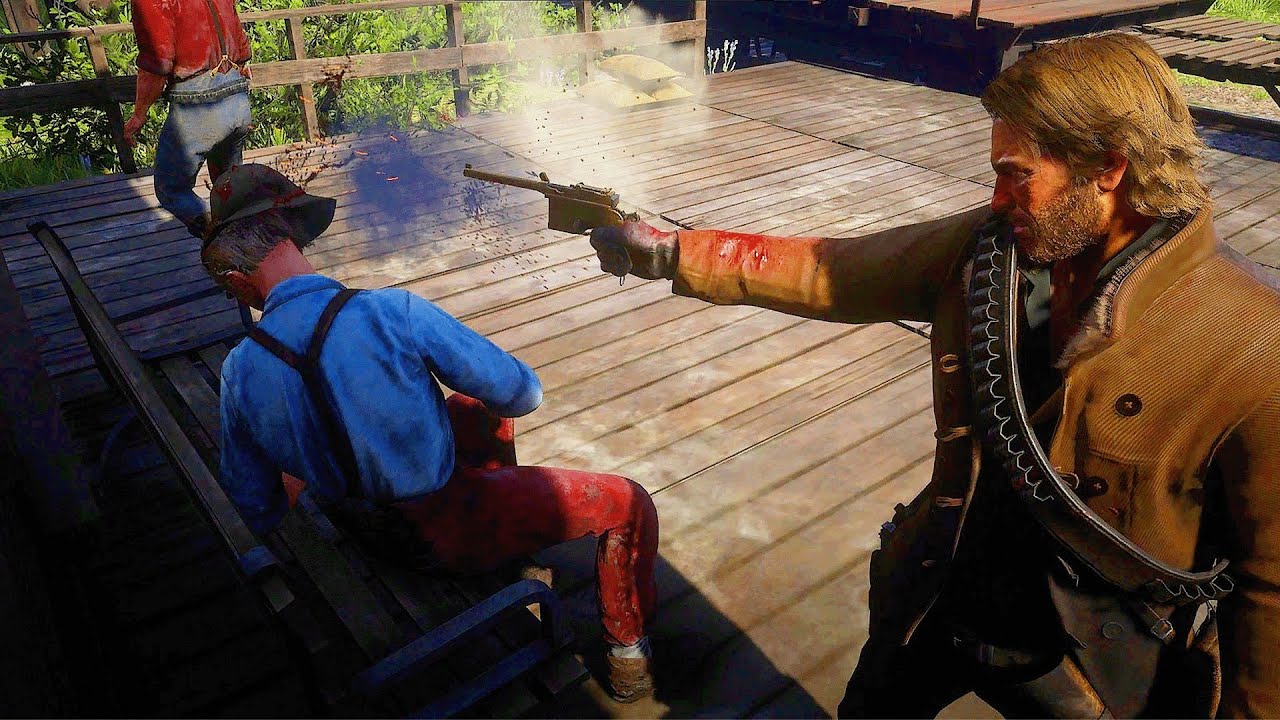 Red Dead Redemption 2 Brutal Kills - YouTube
