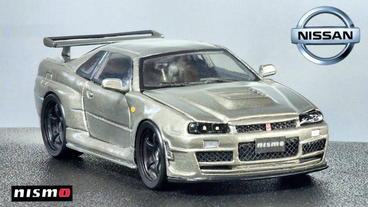 Nissan Skyline GT-R R34 NISMO | Handmade PVC Part 2 - YouTube