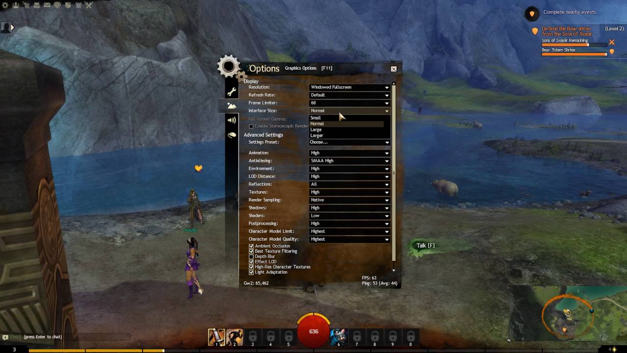 How To Change Interface Size In Guild Wars 2 YouTube how-to-change-interface-size-in-guild-wars-2-youtube