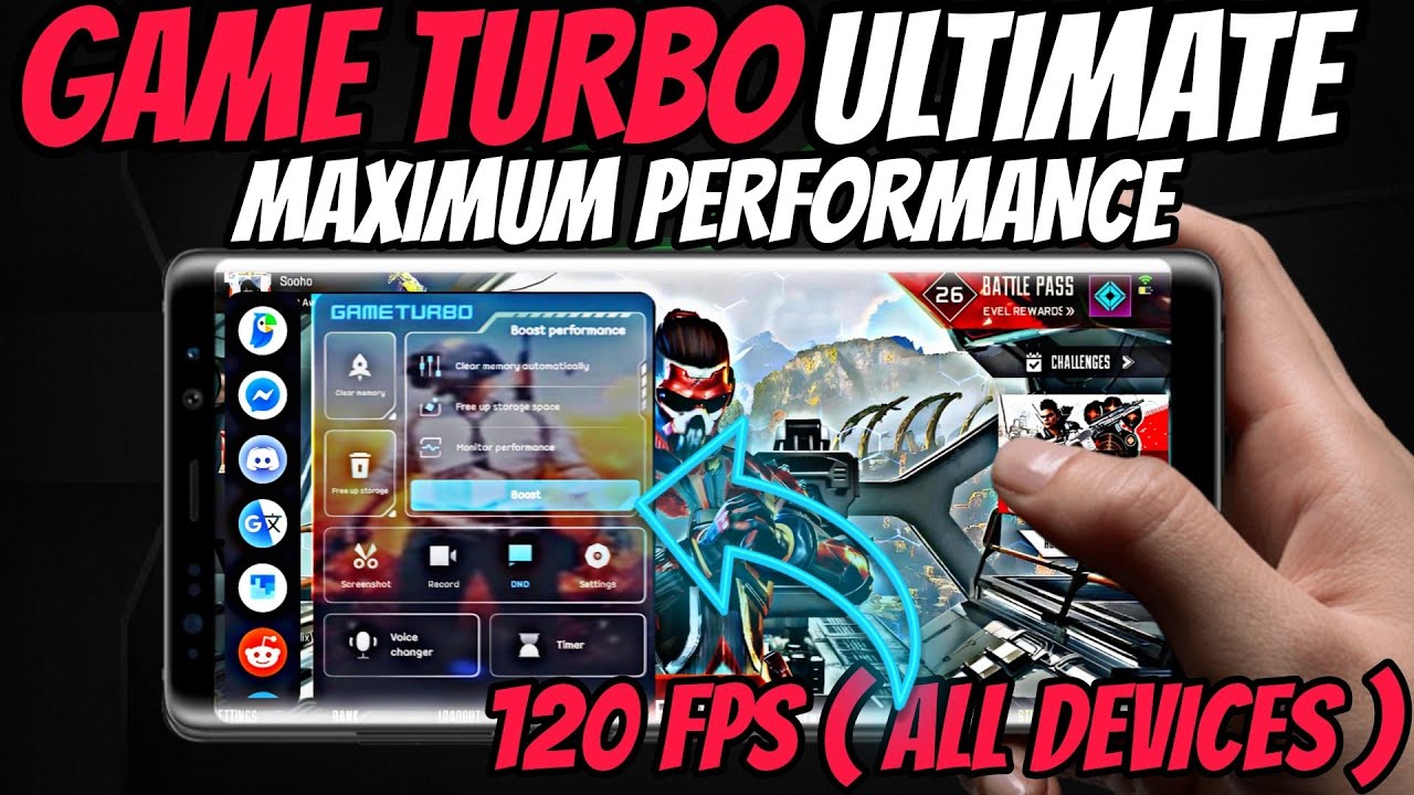 Game turbo for all devices | Unlock 60+FPS | Max Performance & Lag Fix ...