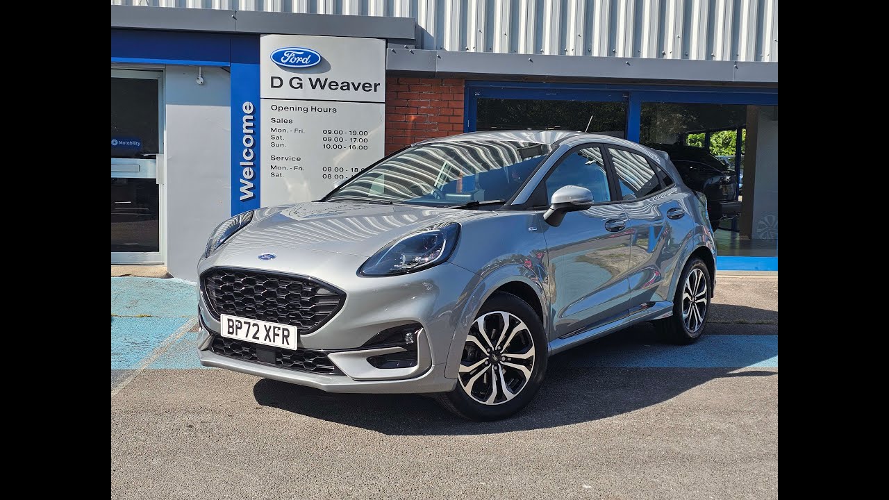 Walk around video of our Ford Puma ST Line automatic - YouTube