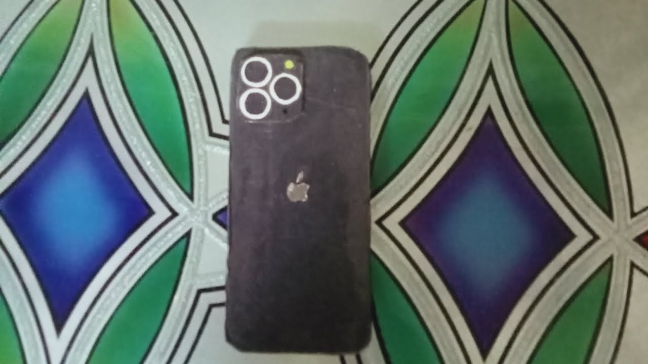 Cardboard #Iphone14pro max@DIY CRAFT Zone - YouTube