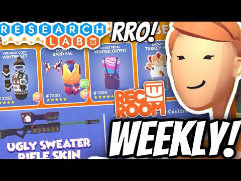 Rec Room's NEW WEEKLY SKIN & RRO Research Survey - YouTube