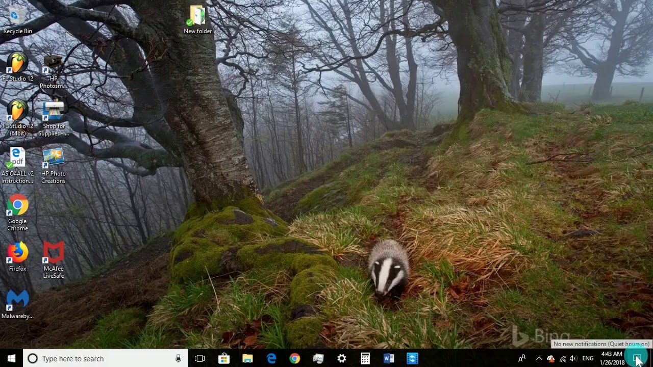 How to turn down screen brightness by turning on night light - YouTube