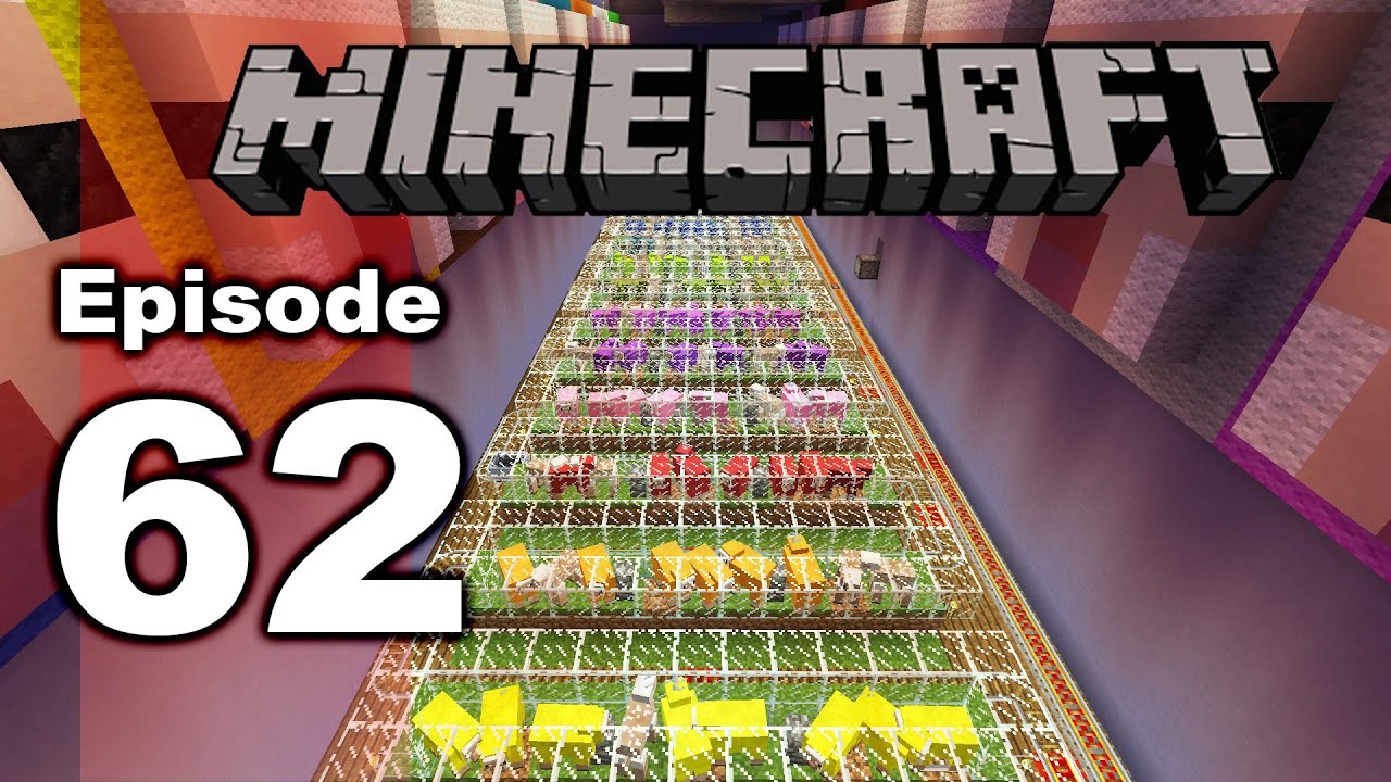 Minecraft with Jansey 1.10 | Episode 62 | Wool farm final redstone ...