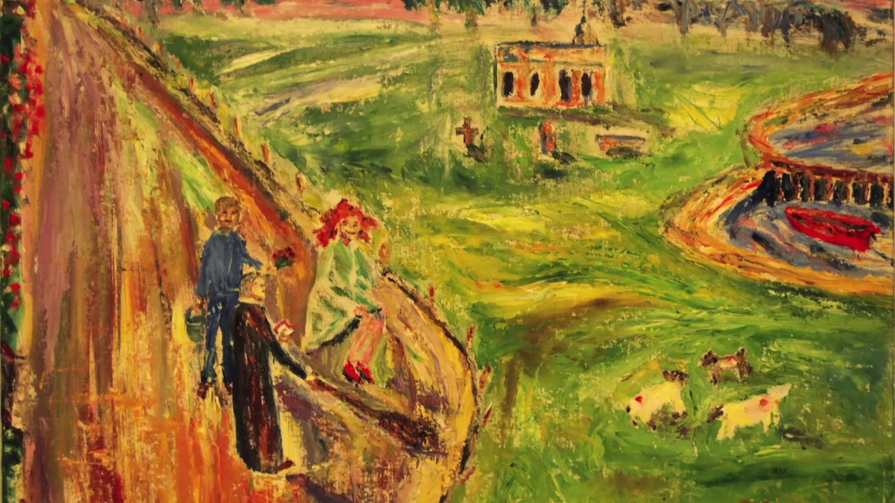 Paintings by Scottish Gypsy Traveller Artist Shamus McPhee - YouTube