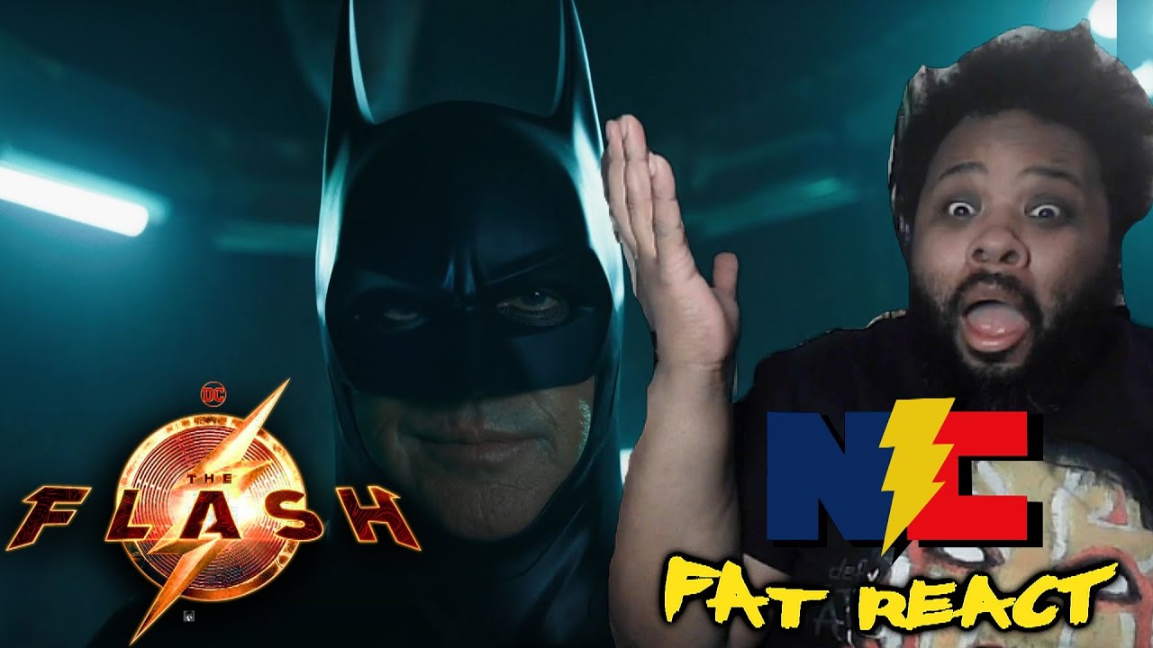 The Flash Official Trailer REACTION!!! -The Fat REACT! - YouTube