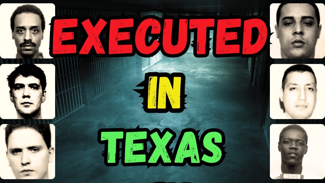 All the people EXECUTED in TEXAS I Time on Death Row, Last Words, Last ...